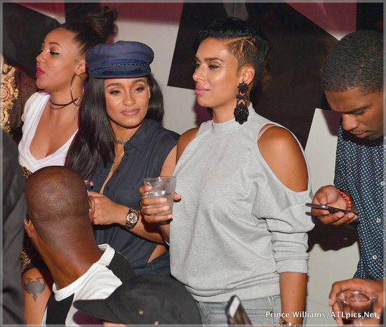 Actor Joseph Sikora and his date at Compound – Sandra Rose