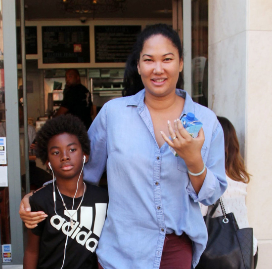 Kimora Lee Simmons & Kenzo Hounsou | Sandra Rose
