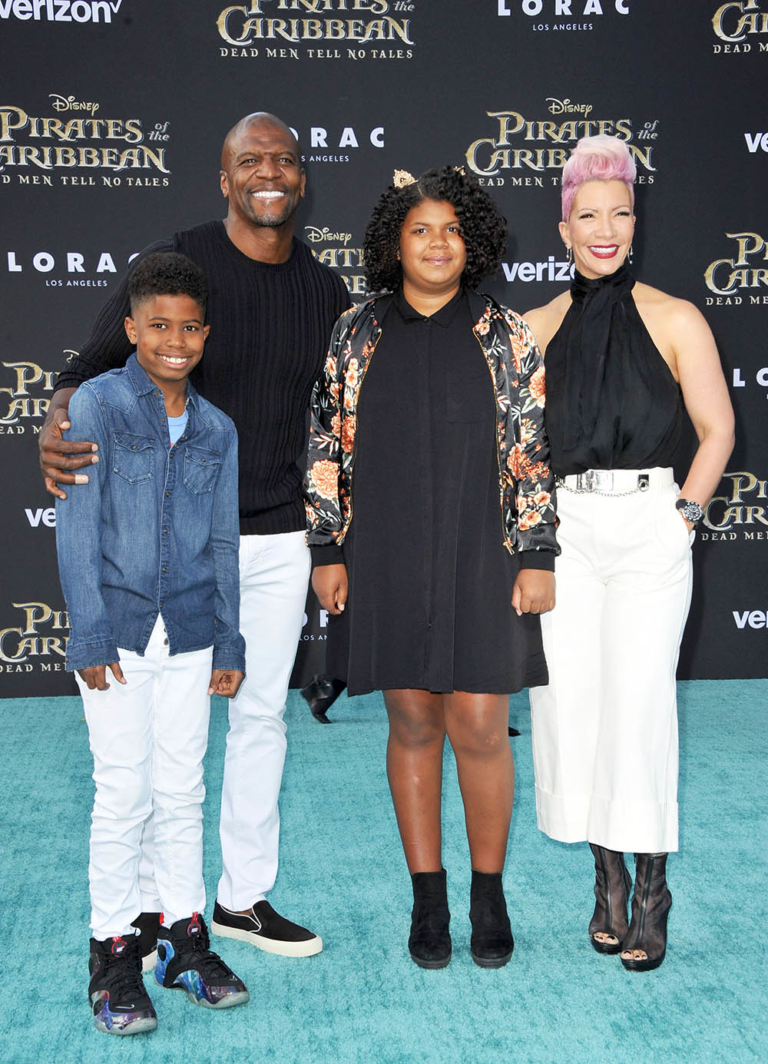 Terry Crews & family – Sandra Rose