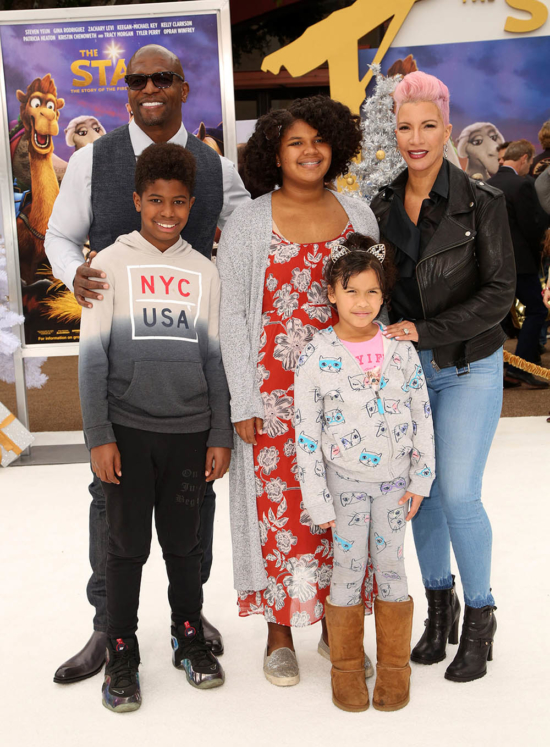 Terry Crews & family – Sandra Rose
