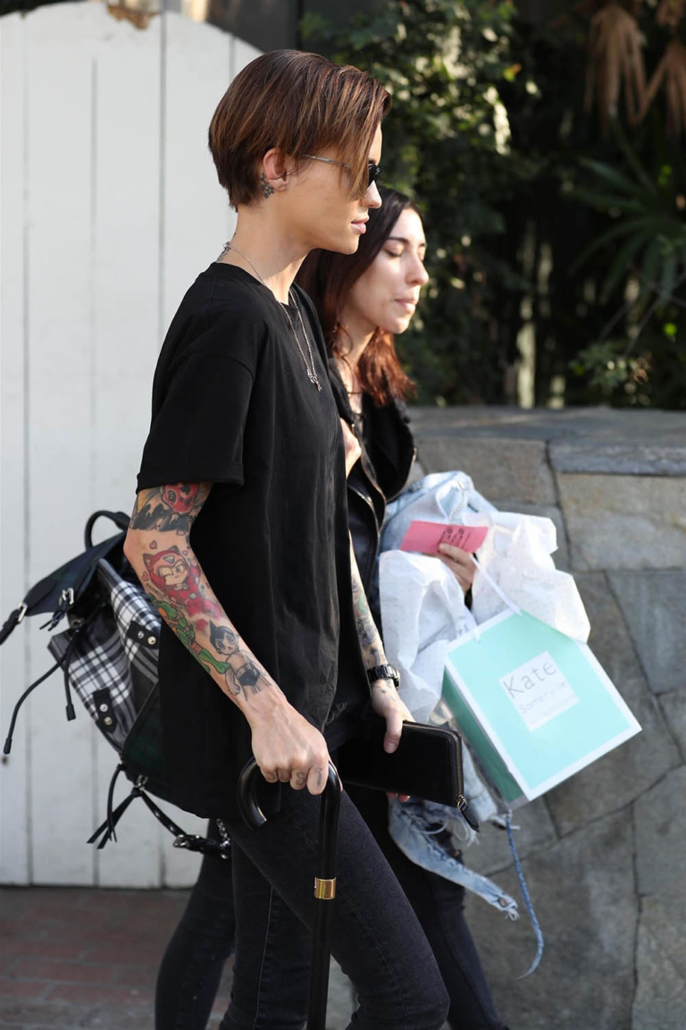 PICS: Ruby Rose back on her feet following back surgery – Sandra Rose