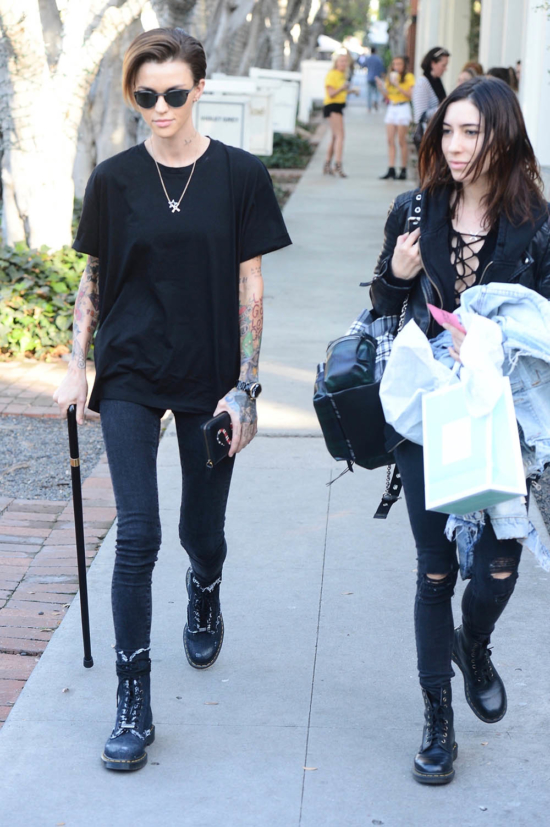 PICS: Ruby Rose back on her feet following back surgery – Sandra Rose