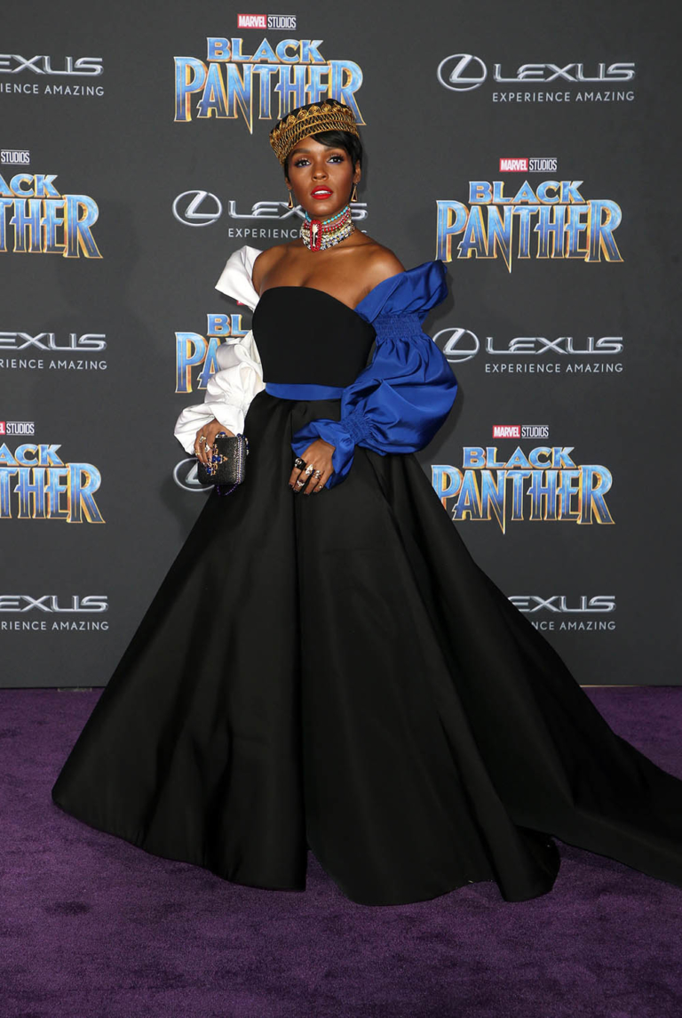 Janelle Monae at Film Premiere of Black Panther – Sandra Rose
