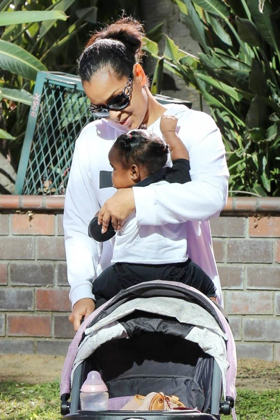 Celebrity Kids: LisaRaye and Granddaughter at the Farmers Market ...