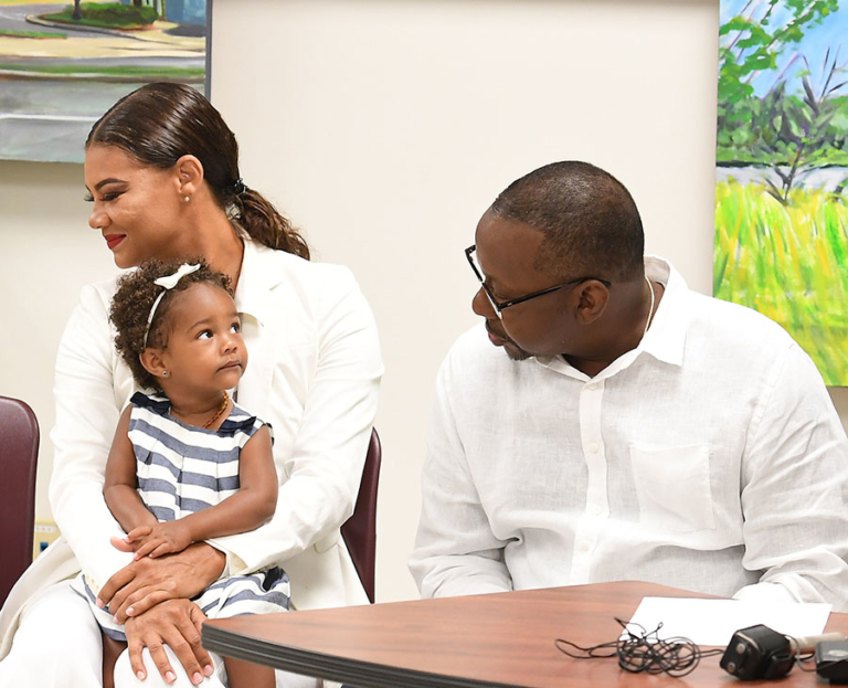 Alicia Etheredge-Brown, Hendrix Brown and Bobby Brown attend ...