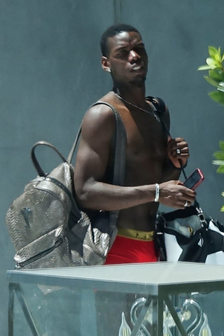 British actor Idris Elba is pictured in character while filming at the ...