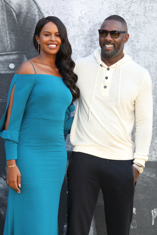 British power couple Idris Elba and Sabrina Dhowre attended the UK ...