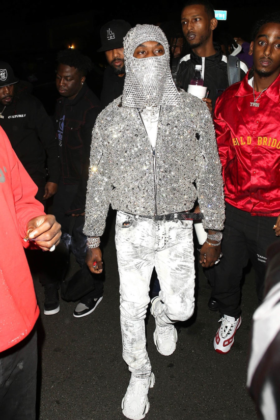 Rapper Offset celebrates his birthday in West Hollywood on Saturday ...