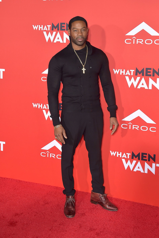 Darrin Dewitt Henson attends the US premiere of ‘What Men Want’ in Los ...