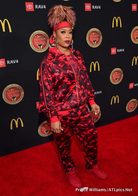 Kaye Singleton attends the 2019 Bounce Trumpet Awards held at the bob ...