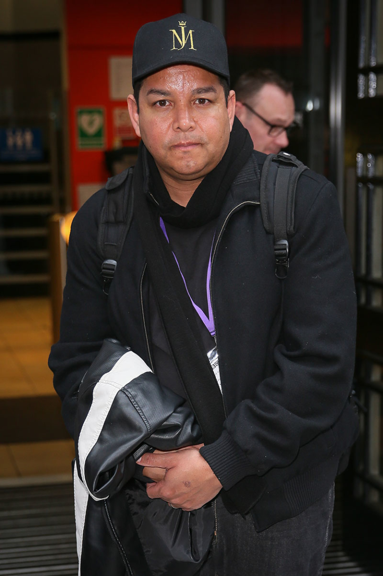 Taj Jackson leaving BBC Radio Two Studios in London after speaking out ...