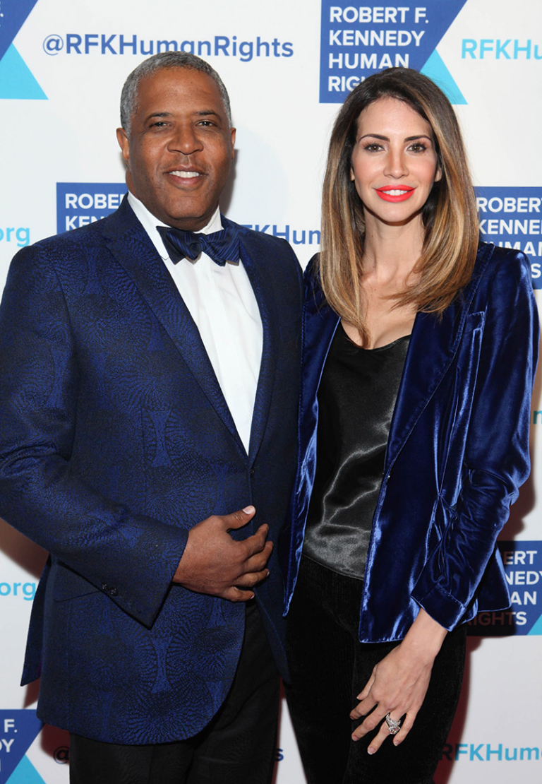 Robert Smith and Hope Dworaczyk attend 2016 Robert F. Kennedy Human ...