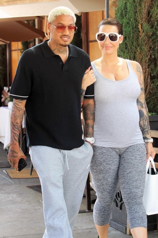Amber Rose’s Baby Daddy Says Pregnancy Sex Is Fire! – Sandra Rose