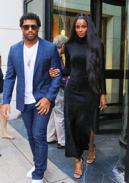Celebs Out & About: Ciara & Russell Wilson, Tamera Mowry-Housley ...