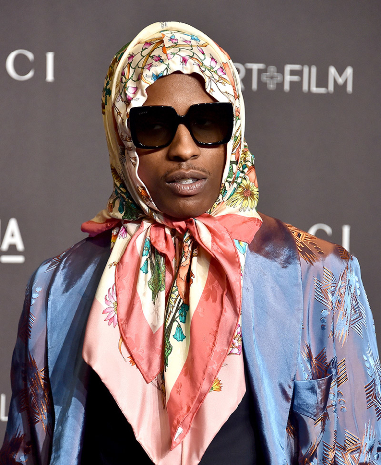 A$AP Rocky attends Gucci show Westminster Abbey catwalk show in London ...