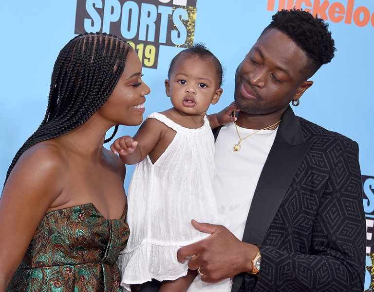 PICS: Gabrielle Union & Dwyane Wade Debut Baby Kaavia at 2019 Kids ...