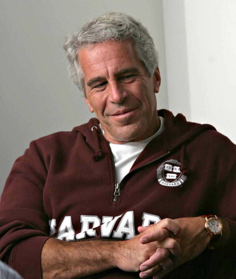 Billionaire Jeffrey Epstein in Cambridge, MA on 9/8/04. Epstein is ...