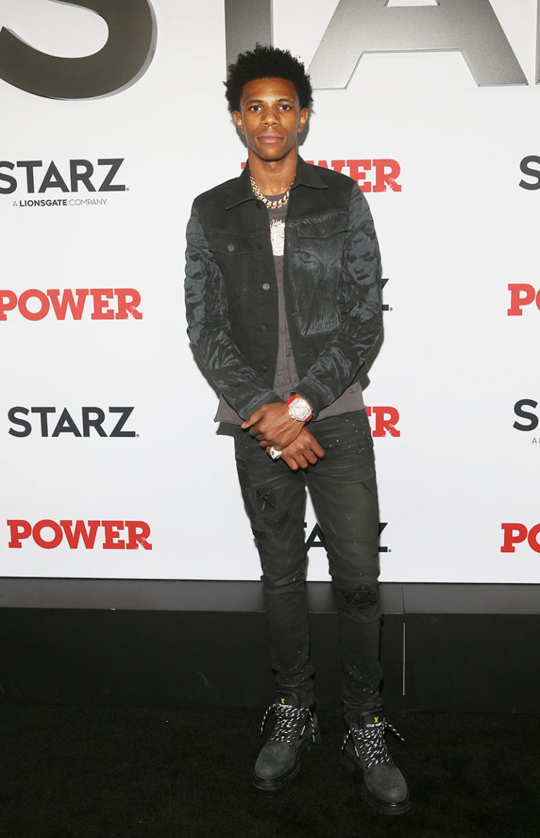Rapper A Boogie Wit Da Hoodie attends POWER Final Season World Premiere ...