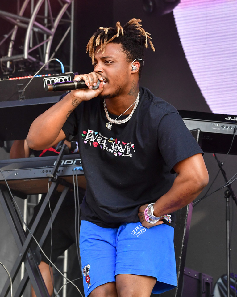 Juice WRLD performs during 2019 Bonnaroo Music & Arts Festival on June ...