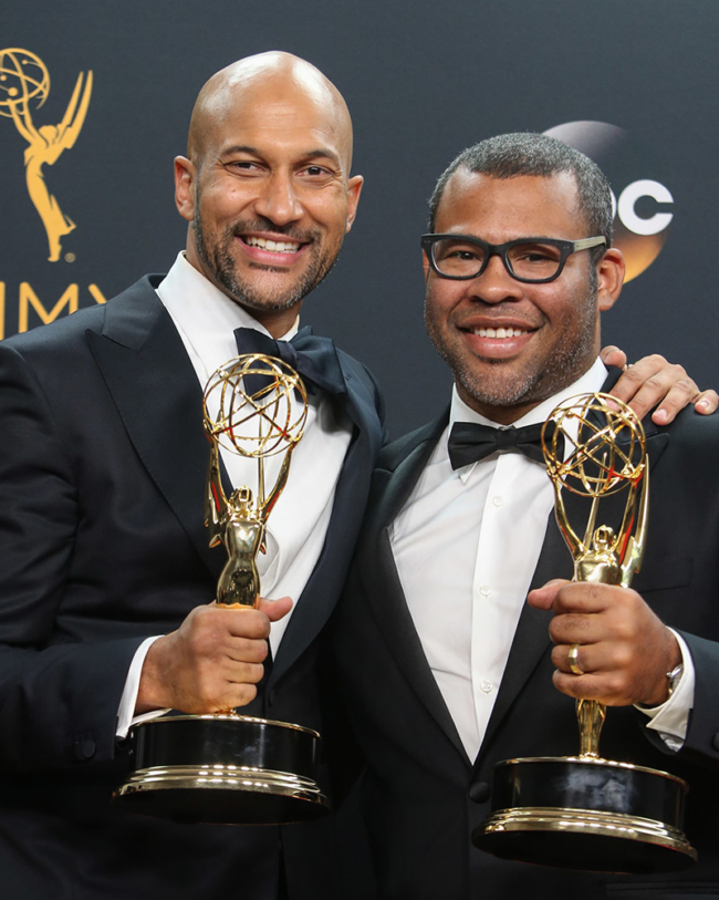 Keegan-Michael Key, Jordan Peele at 68th Annual Primetime Emmy Awards ...
