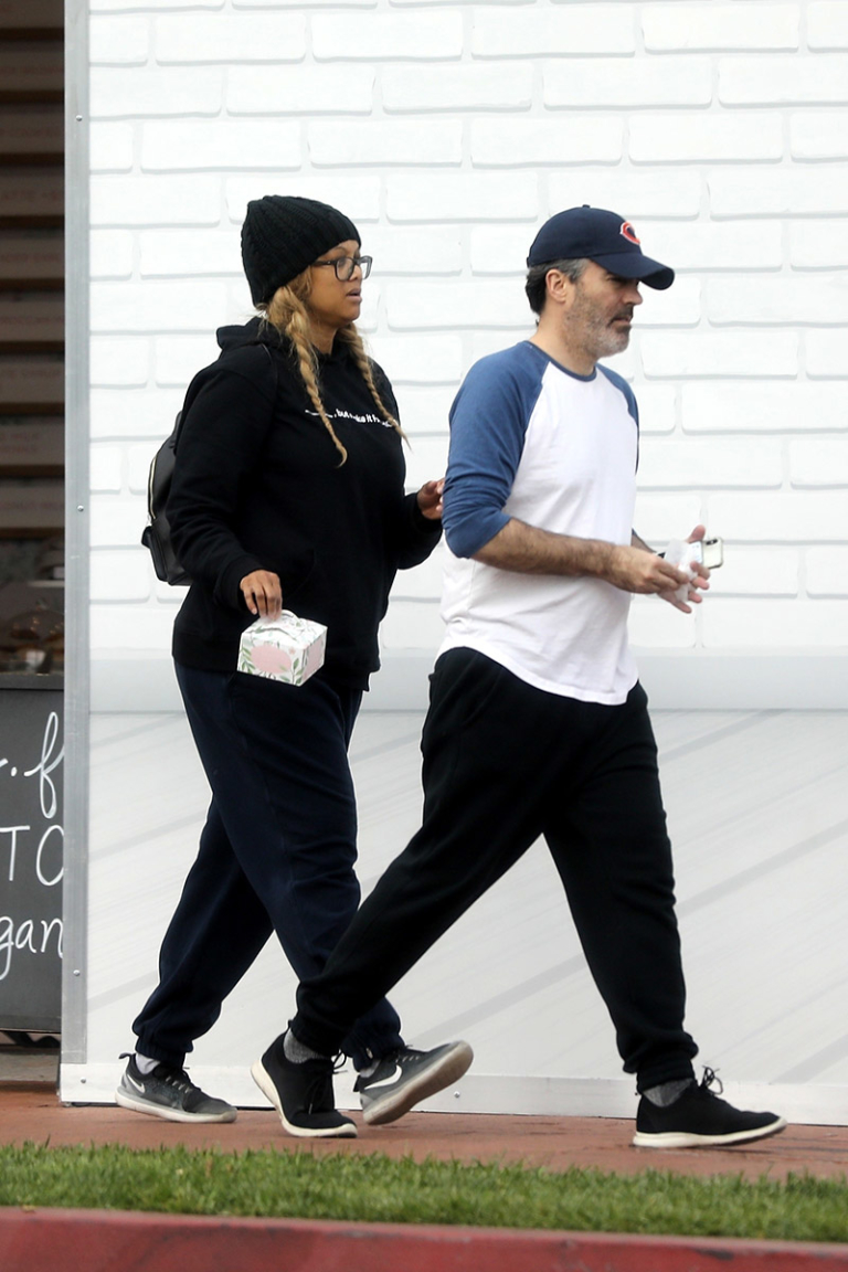 *EXCLUSIVE* Tyra Banks and boyfriend Louis Bélanger-Martin pickup Pastries for Breakfast ...