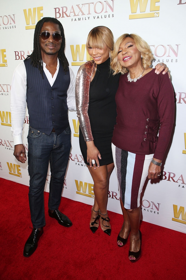 David Adefeso, Tamar Braxton, Evelyn Braxton at WE tv Celebrates The ...