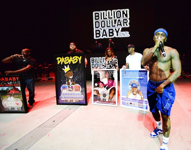 PICS: Rapper DaBaby Celebrates 27 New RIAA Certifications at His DaBaby ...
