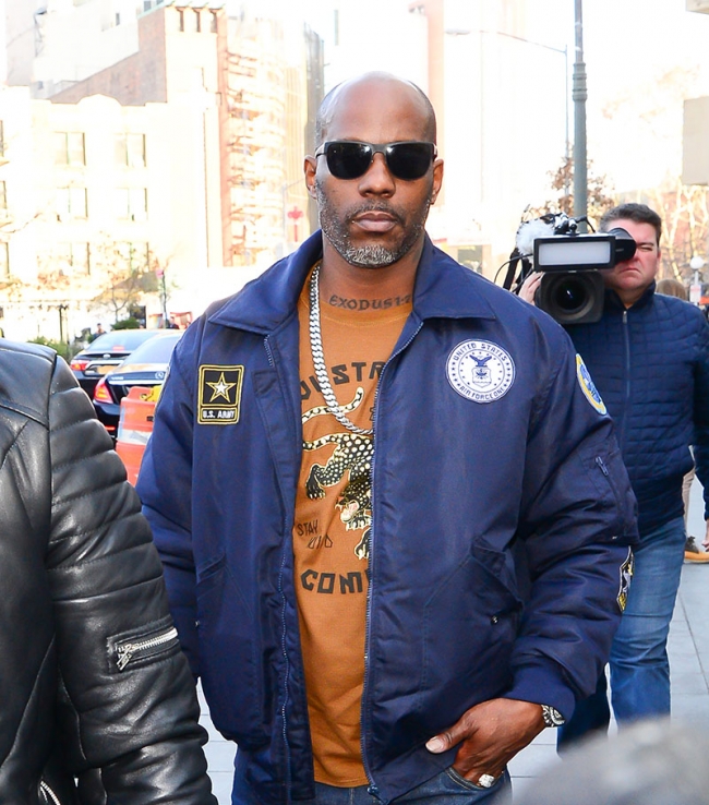 Rapper DMX arrived at United States Court House on November 30, 2017 in ...