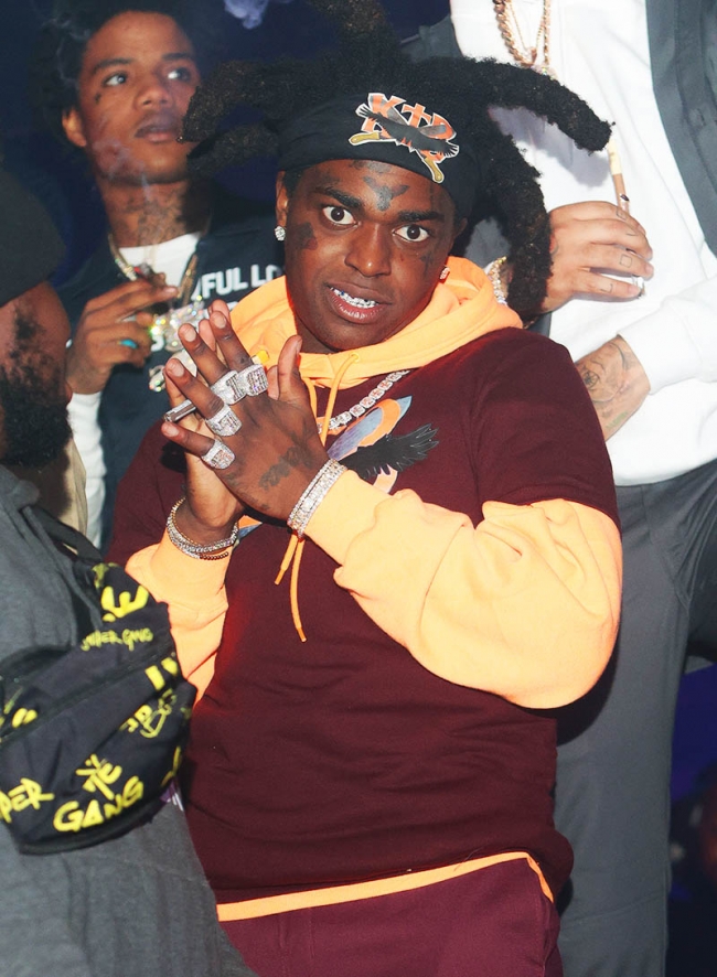 ATLANTA, GA – APRIL 24: Rapper Kodak Black attends Kodak Black and ...