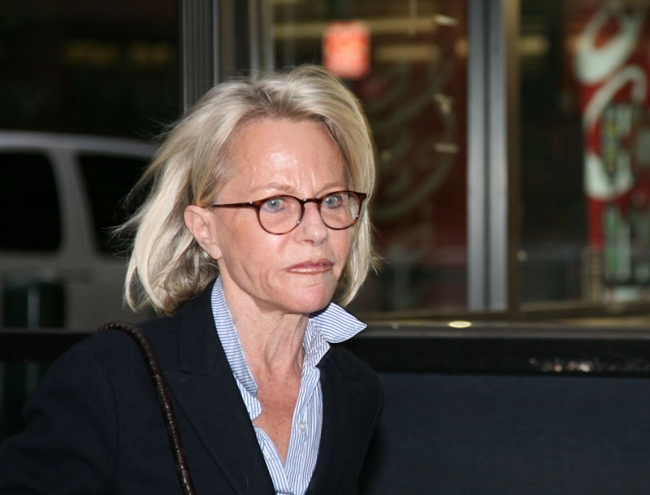 Wife of fraudulent financier Bernard Madoff, Ruth Madoff, leaves the ...