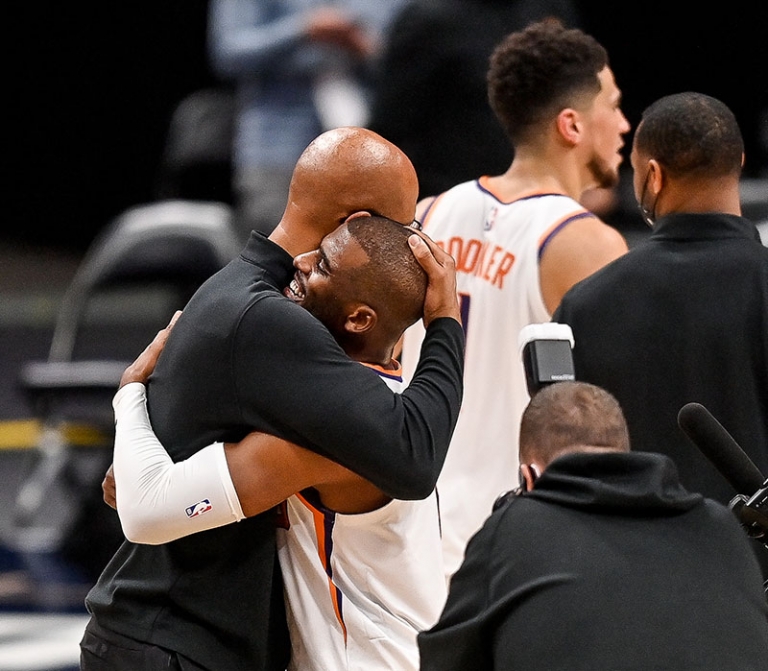 DENVER, CO – JUNE 13: Head coach Monte Williams of the Phoenix Suns ...