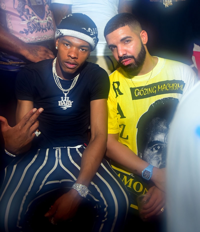 Drake gifts rapper Lil Baby with vintage ladies Rolex – Sandra Rose