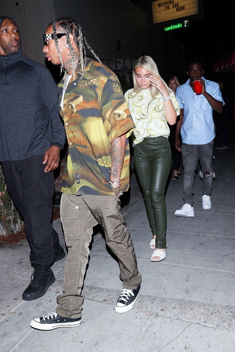 *EXCLUSIVE* Did Tyga propose to girlfriend Camaryn Swanson? | Sandra Rose