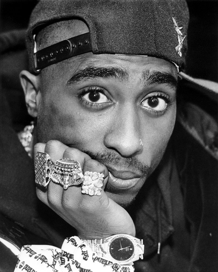 Tupac Shakur Charged with Beating Man with Baseball Bat Outside ...