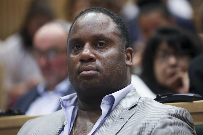 Jesse Jackson’s son, Jonathan Jackson, attends an International ...