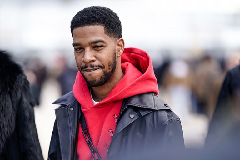 PARIS, FRANCE – JANUARY 17: Kid Cudi is seen, outside Louis Vuitton ...