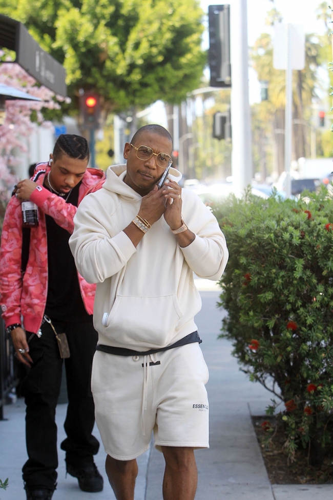 Beverly Hills, CA – Rap star Ja Rule joins Ashanti in celebrating her ...