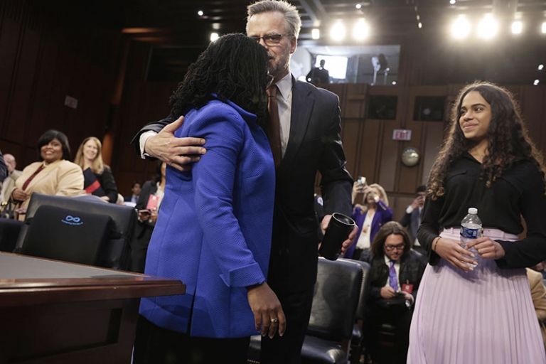 WASHINGTON, DC – MARCH 23: U.S. Supreme Court nominee Judge Ketanji ...