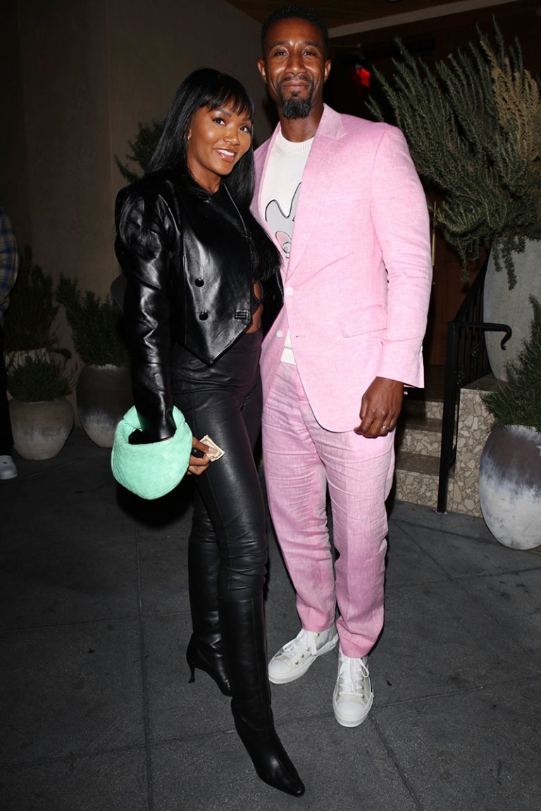West Hollywood, CA – *EXCLUSIVE* – Elisa Johnson, Andre Johnson attend ...