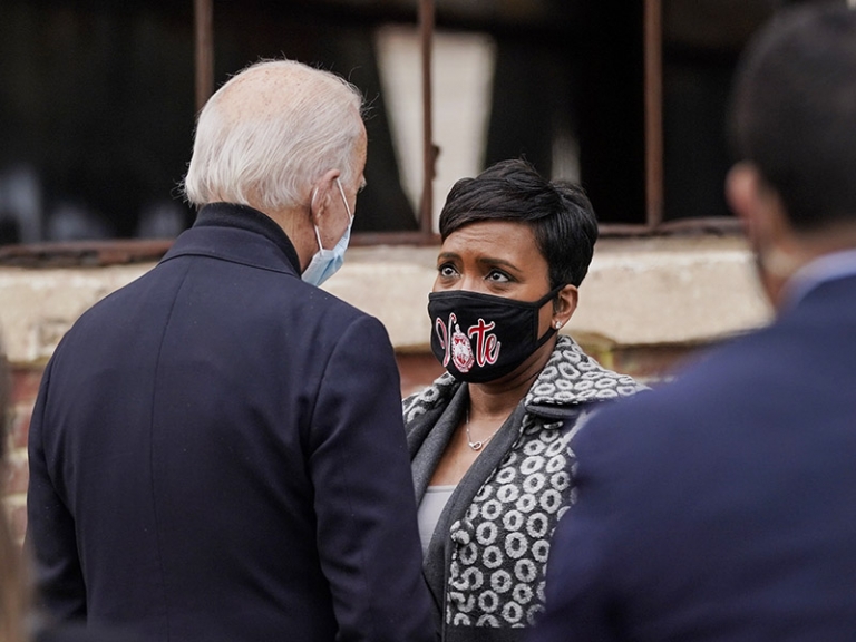 Former Atlanta Mayor Keisha Lance Bottoms Joins White House Staff – Sandra Rose