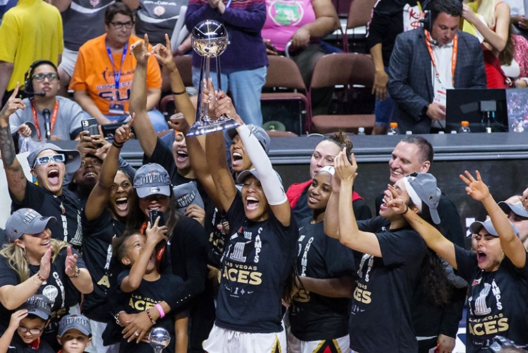 Las Vegas Aces Makes History by Winning WNBA Championship – Sandra Rose