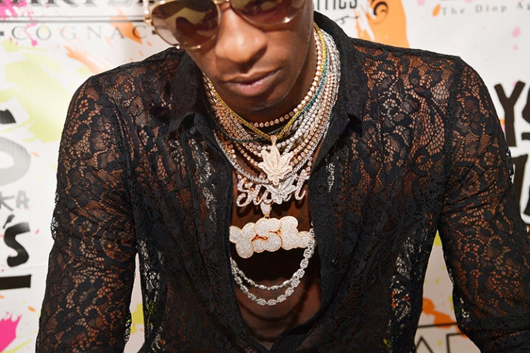ATLANTA, GA – AUGUST 15: Young Thug, Jewelry Detail attends His 25th ...