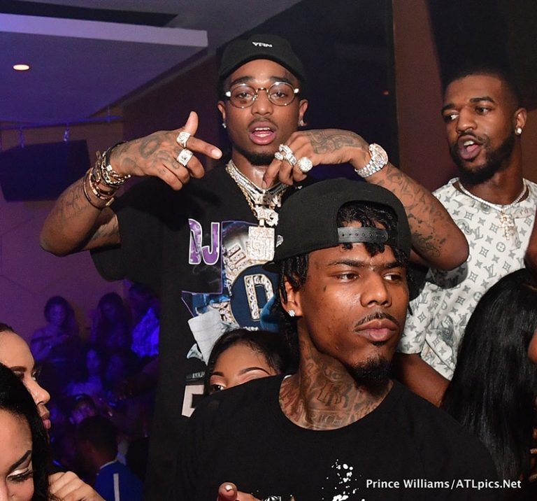 Quavo attends the Migos party at Mercy Nightclub in Houston, Texas over ...
