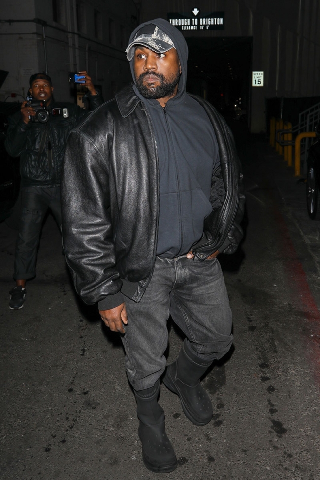 Ye, formerly known as Kanye West, steps out to celebrate friend Justin ...