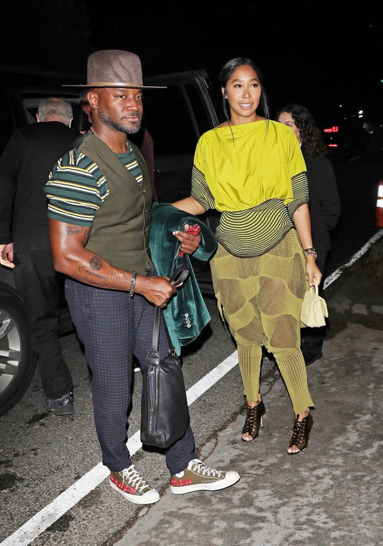 Taye Diggs and Apryl Jones are still romantically involved and working ...