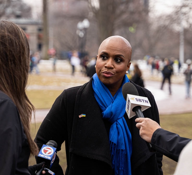 BOSTON, MASSACHUSETTS, UNITED STATES – 2022/03/06: US Representative ...