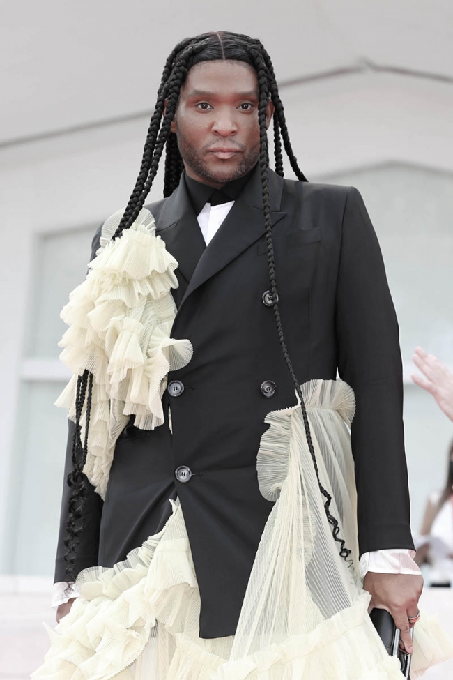 Law Roach arrives on The Red Carpet for Dune Screening At The 78th ...