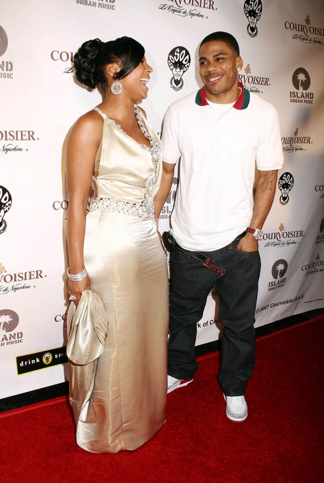 Ashanti and Nelly House of Courvoisier after party held at The ...