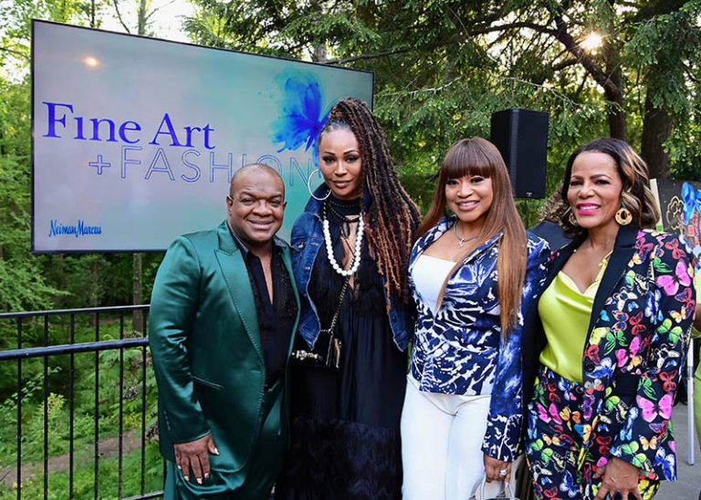 L-R: Derek J, Cynthia Bailey (RHOA), Monyetta Shaw, and attorney Lisa ...