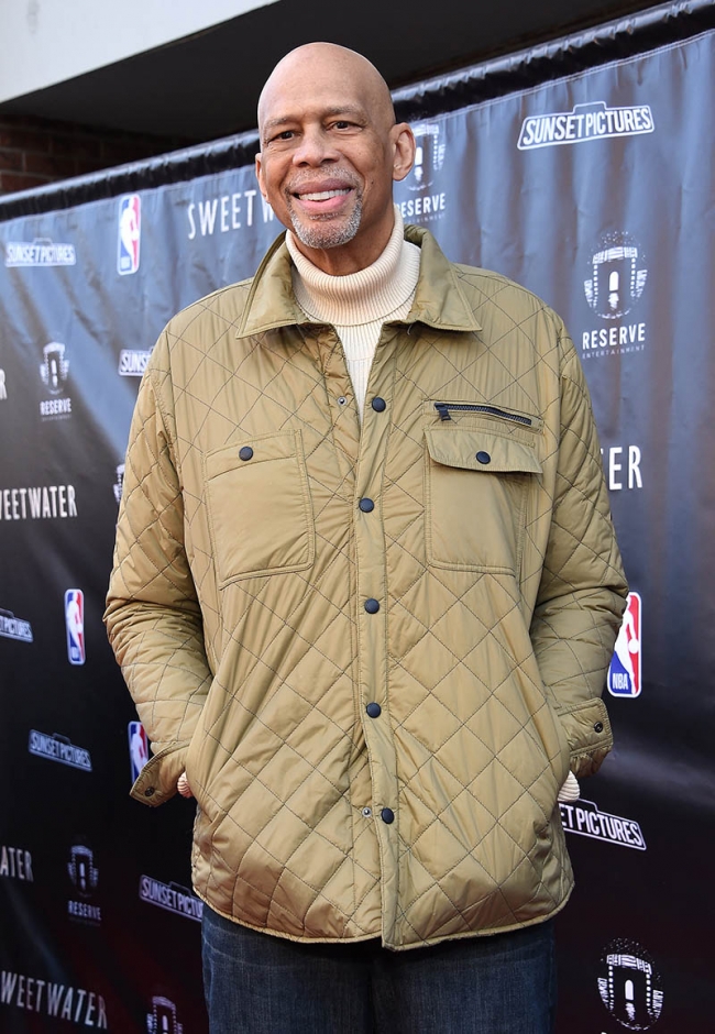 Kareem Abdul-Jabbar attends the Sweetwater Los Angeles Premiere at ...